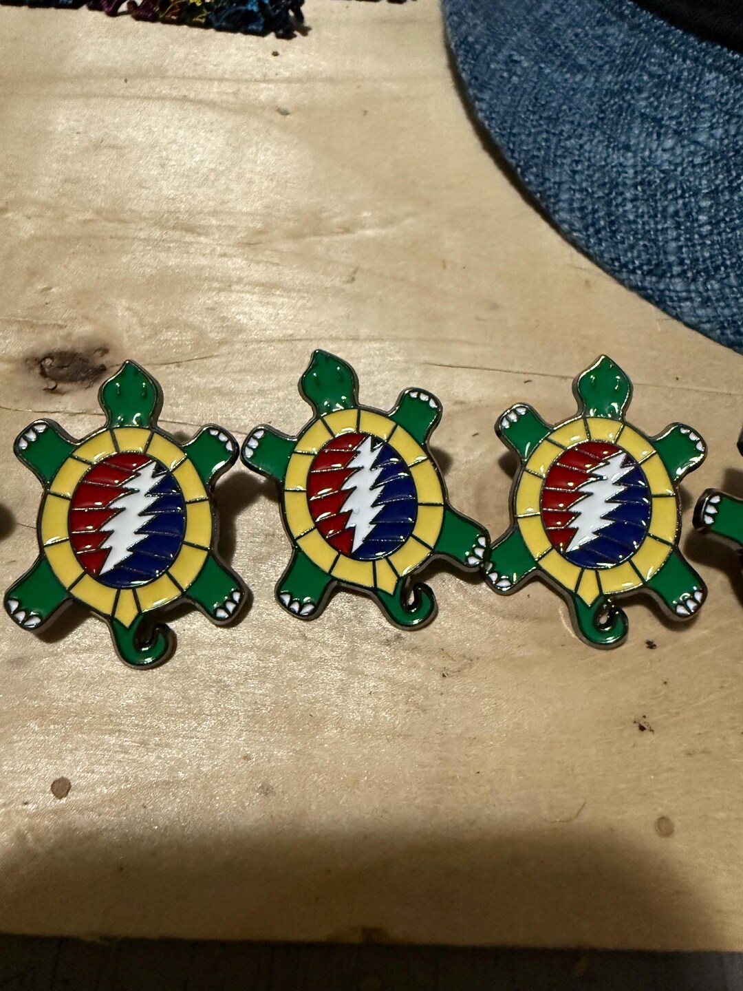 Grateful Dead Tarapin Station Turtle Pin - Etsy