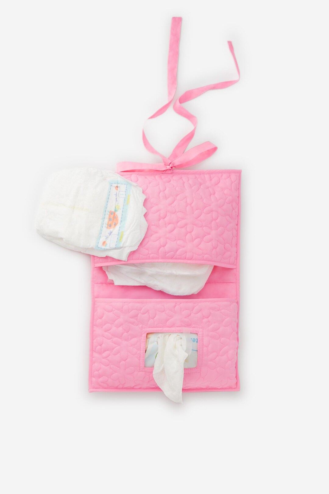 Diaper and Wipes Pouch, Quilted Nylon - Etsy