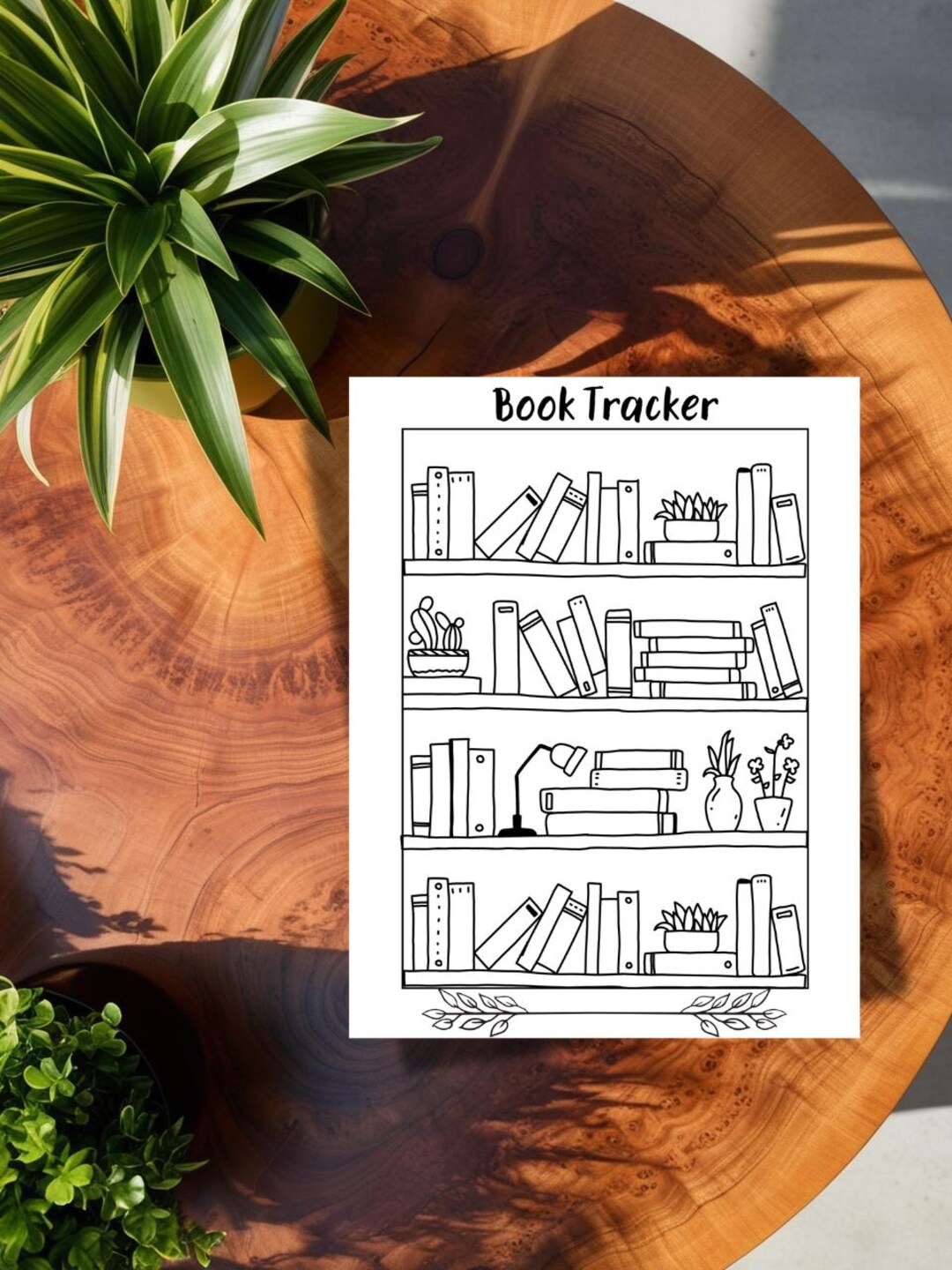 Printable Book Tracker Track Your Reading Progress, Book Log, Reading ...