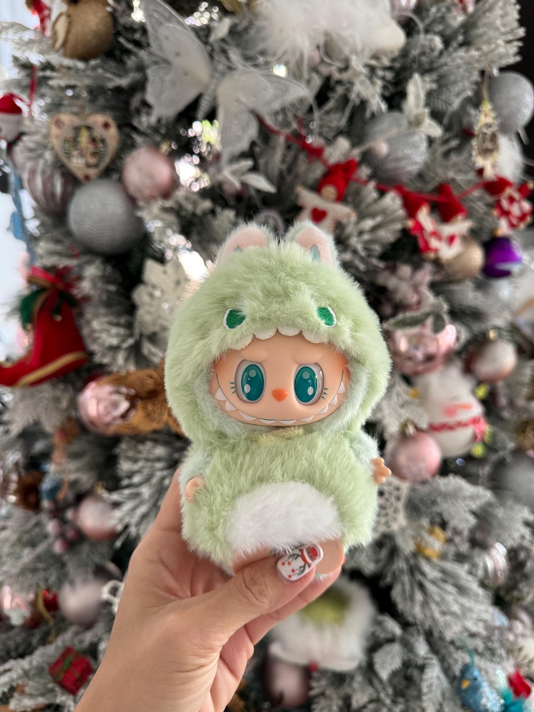 Labubu Doll Outfit / Green Dinosaur - Etsy