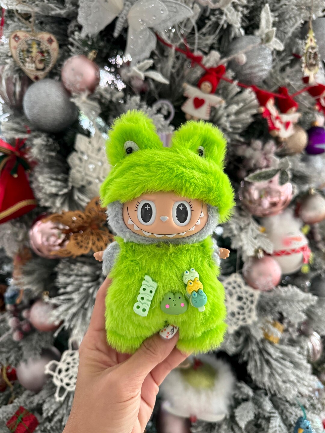 Labubu Doll Outfit / Frog - Etsy