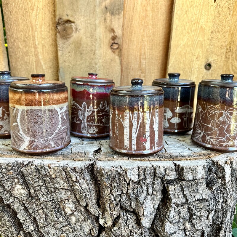 Qtip Jar - Etsy