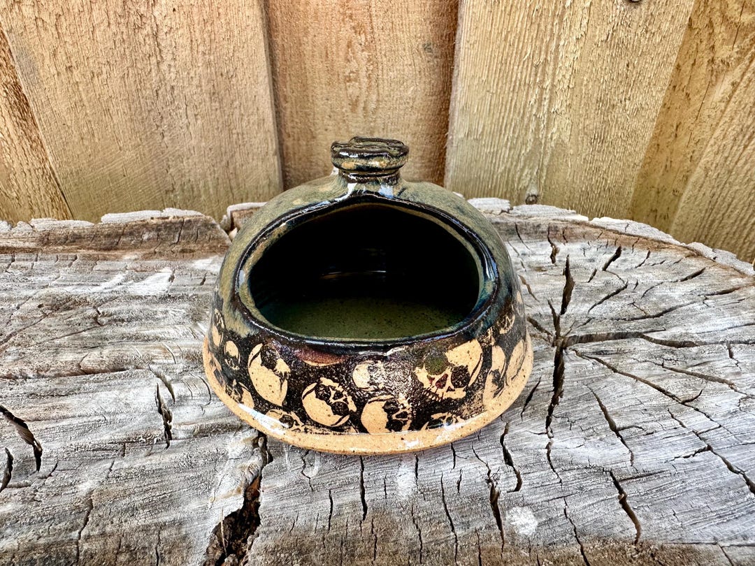 Skull Spice Jar | Small Spice Jar | Salt Sugar Jar | Spice Kitchen Jars ...