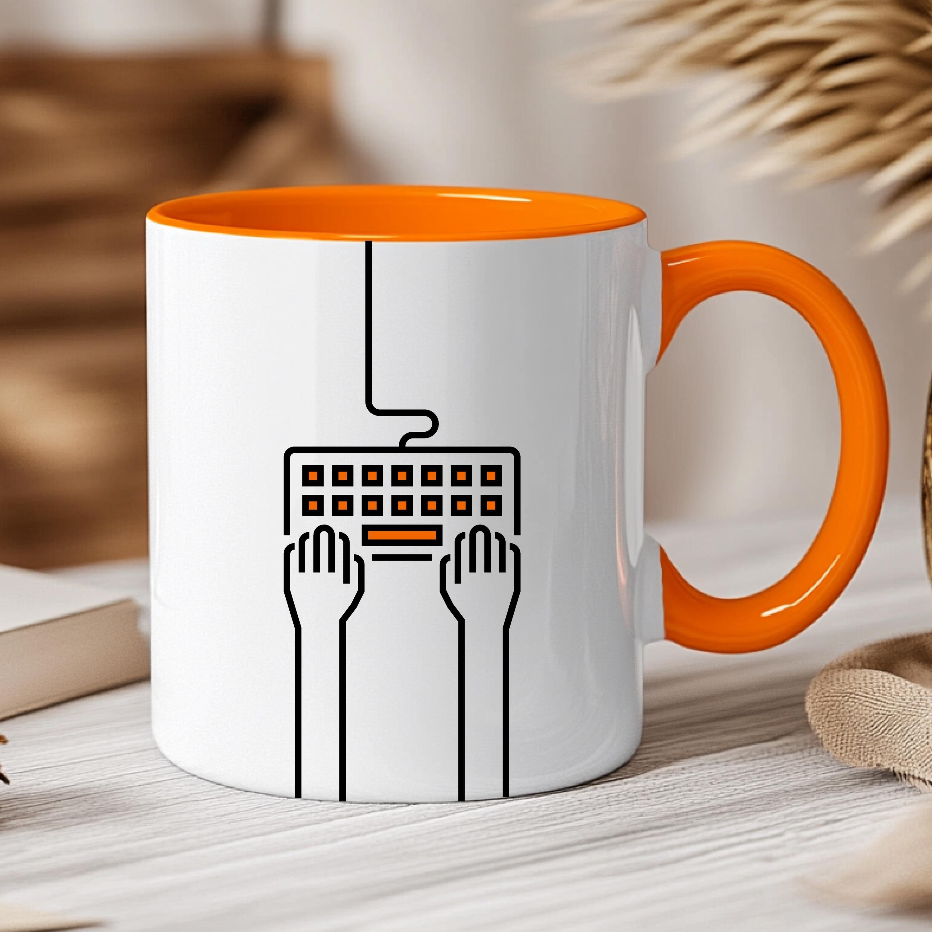 Rig Keyboard Mug Gift | Perfect for Gamers | Keyboard Design Coffee and ...