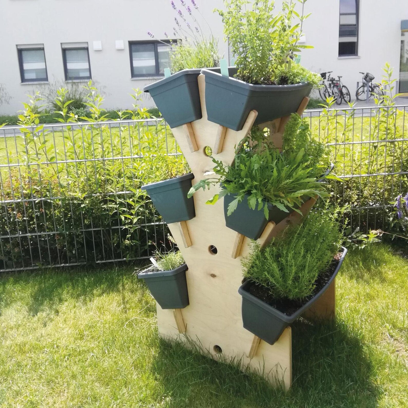 Raised Bed Plywood Frame for Planters | CNC Files in Dxf, Eps, Ai and ...