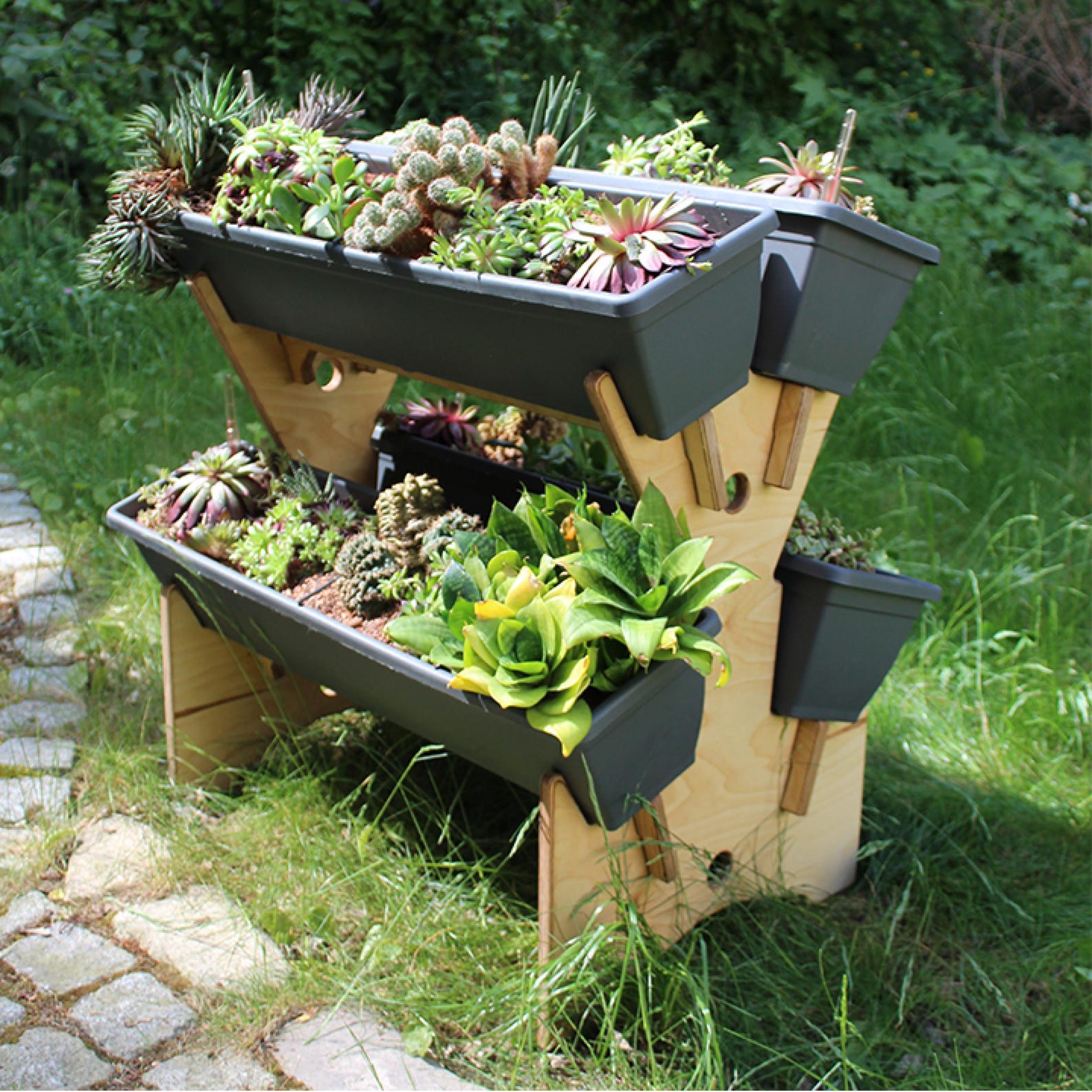 Raised Bed Plywood Frame for Planters | CNC Files in Dxf, Eps, Ai and ...