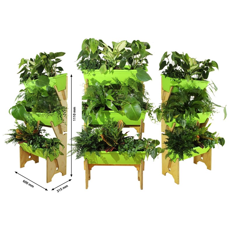 Downloadable CNC Files for Vertical Garden Plywood Frame for Planters ...