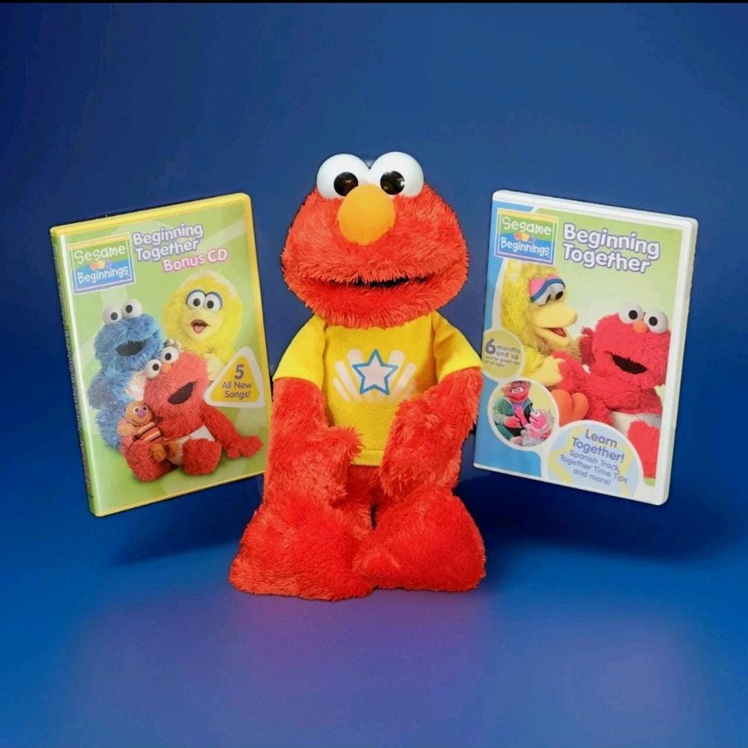 Sesame Street Elmo Musical Talking Interactive W/ Beginning Together ...