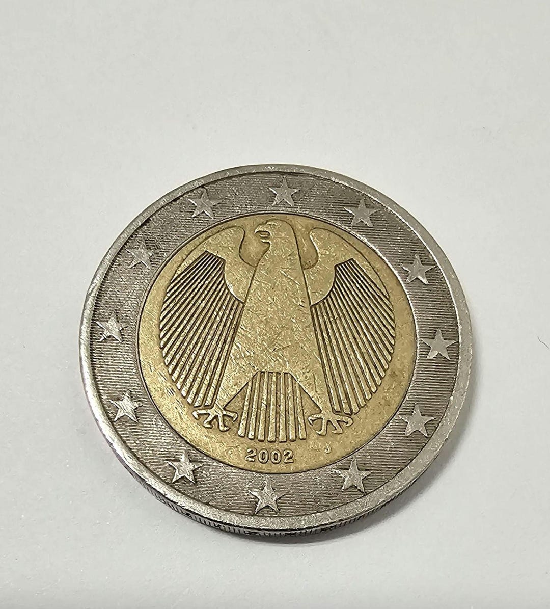 2 Euro Coin Germany 2002 Letter J - Etsy