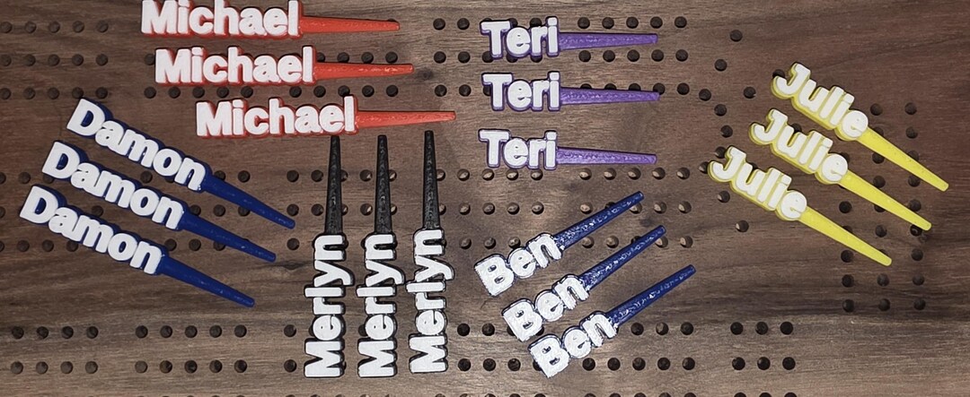 Custom Cribbage Pegs - Etsy