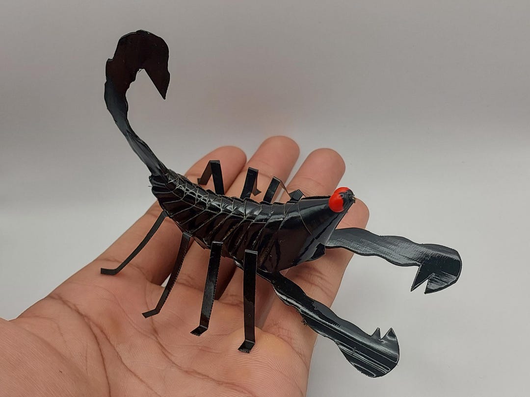 Scorpion Lontar Palm Leaf, Handmade Thai - Etsy
