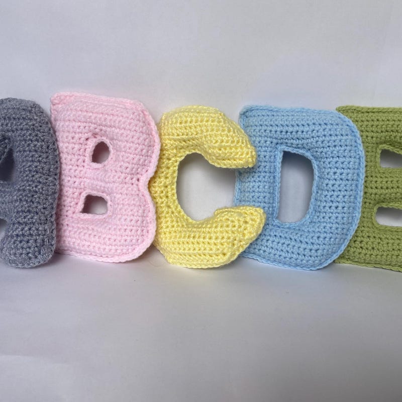 Crochet Monogram - Etsy