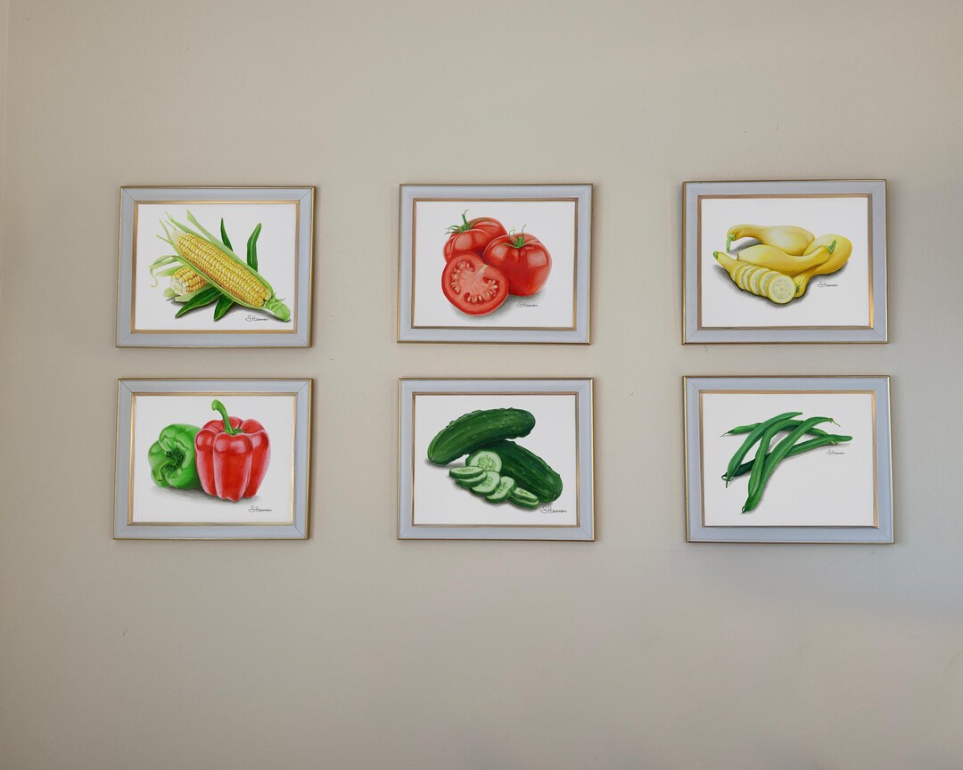 Vegetable Prints - Digital Download - Etsy