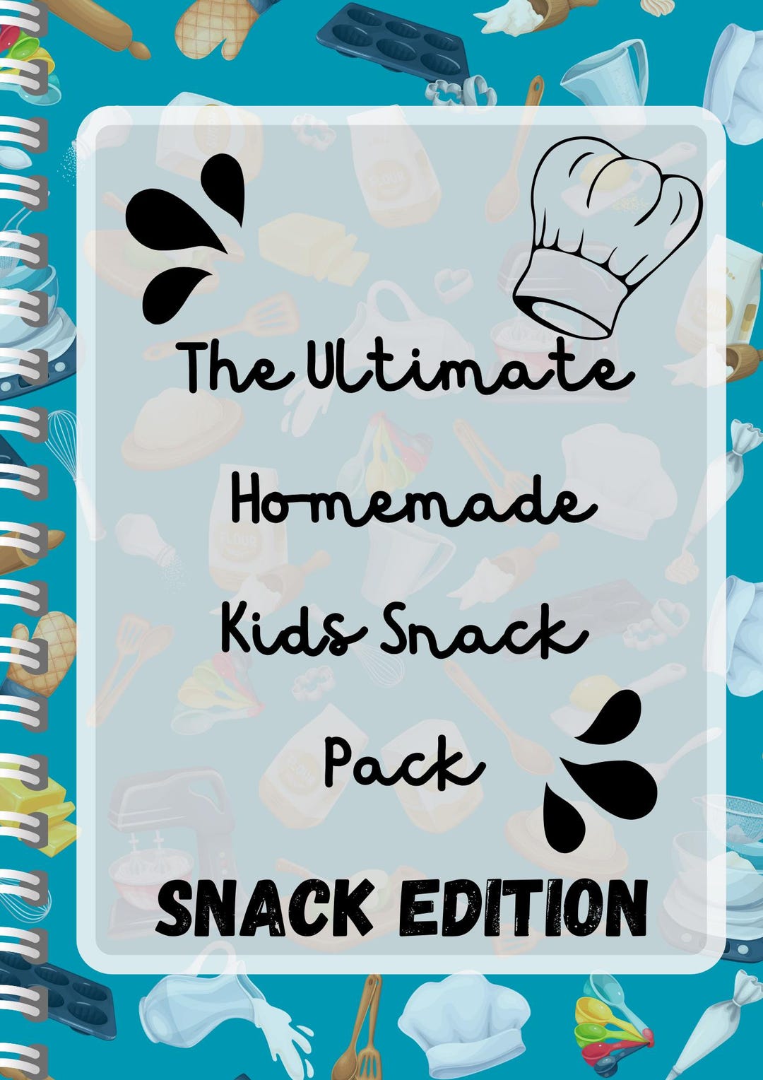 Ultimate Homemade Kids Snack Pack Cook Book - Etsy
