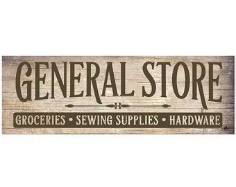 Store Wood Sign - Etsy