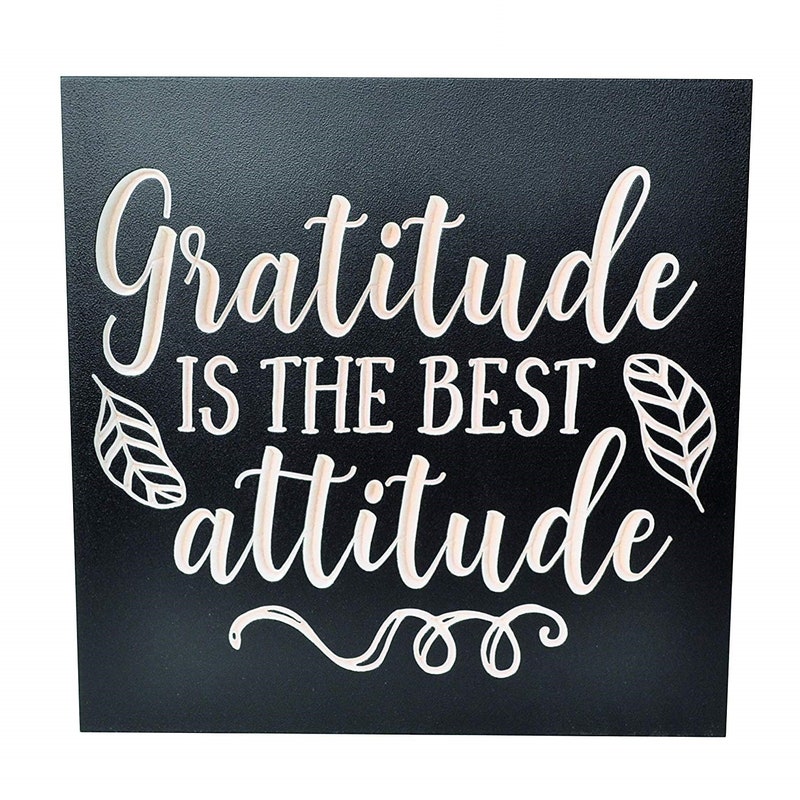 Gratitude Sign - Etsy
