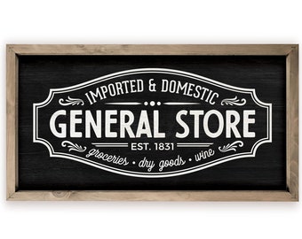 Antique Store Sign - Etsy