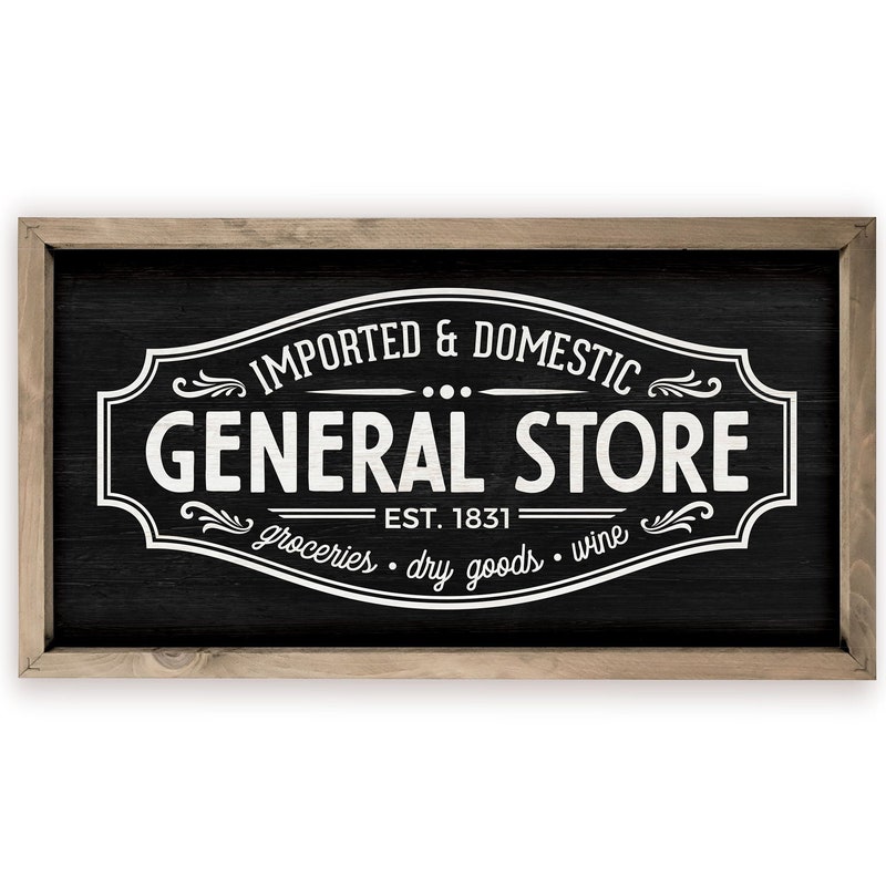 General Store Sign - Etsy