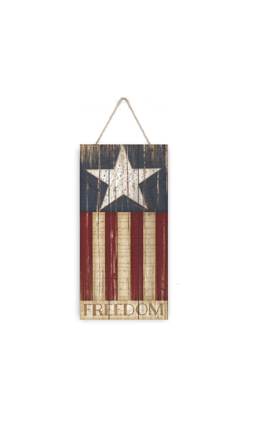 Freedom American Flag Wooden Plank Sign 5x10 - Etsy