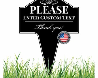 April Showers Bring May Flowers Aluminum Yard Sign 10x14 - Etsy