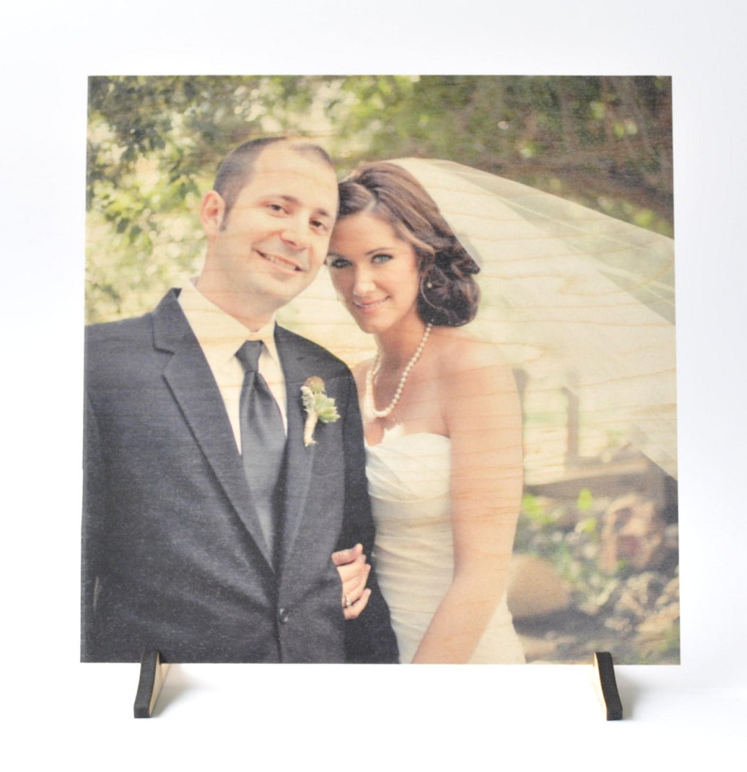 Personalized Printed Photo on Wood - Etsy