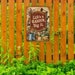 Vintage-themed "life's A Garden. Dig It." Sign - Ornate Golden Letters ...