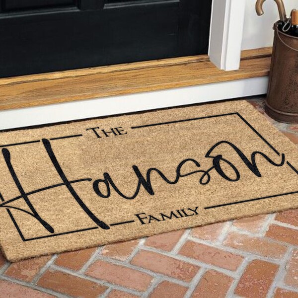 Custom Doormat - Etsy