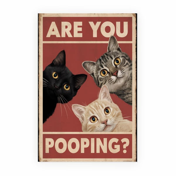 Funny Cat Signs - Etsy