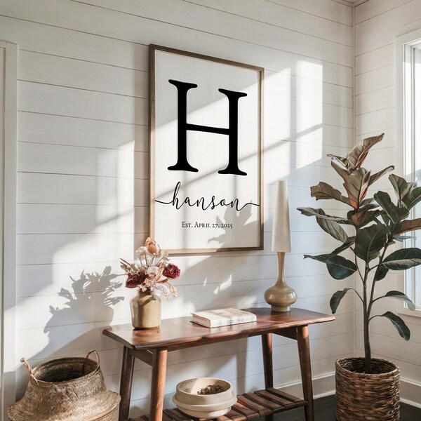 Last Name Decor - Etsy