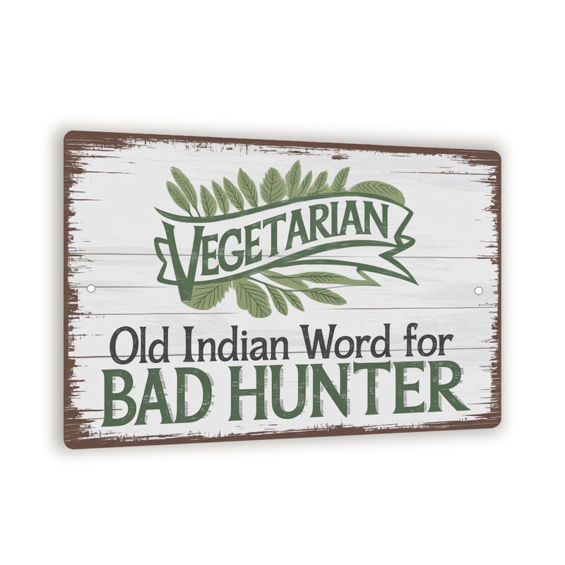 Vegetarian Sign - Etsy