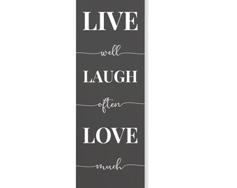 Laugh Often Sign - Etsy