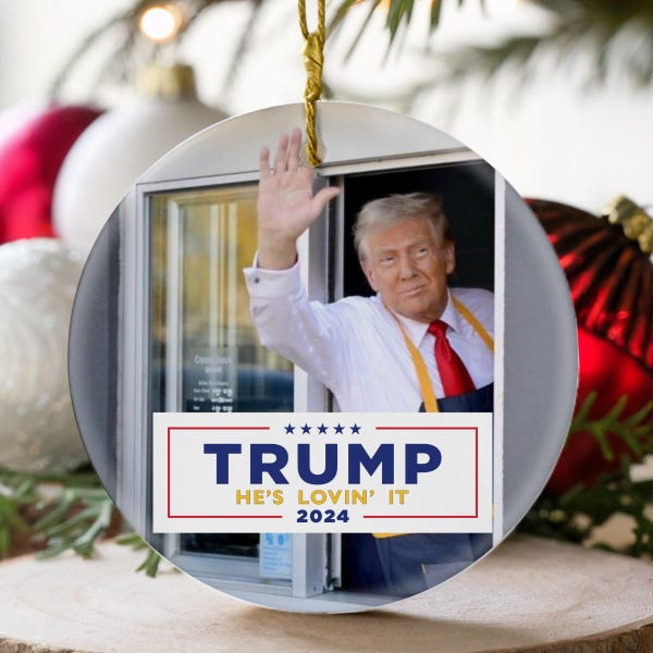 Trump Ornament - Etsy