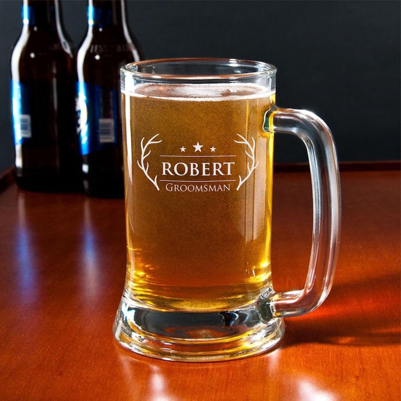 Glass Beer Mug - Etsy