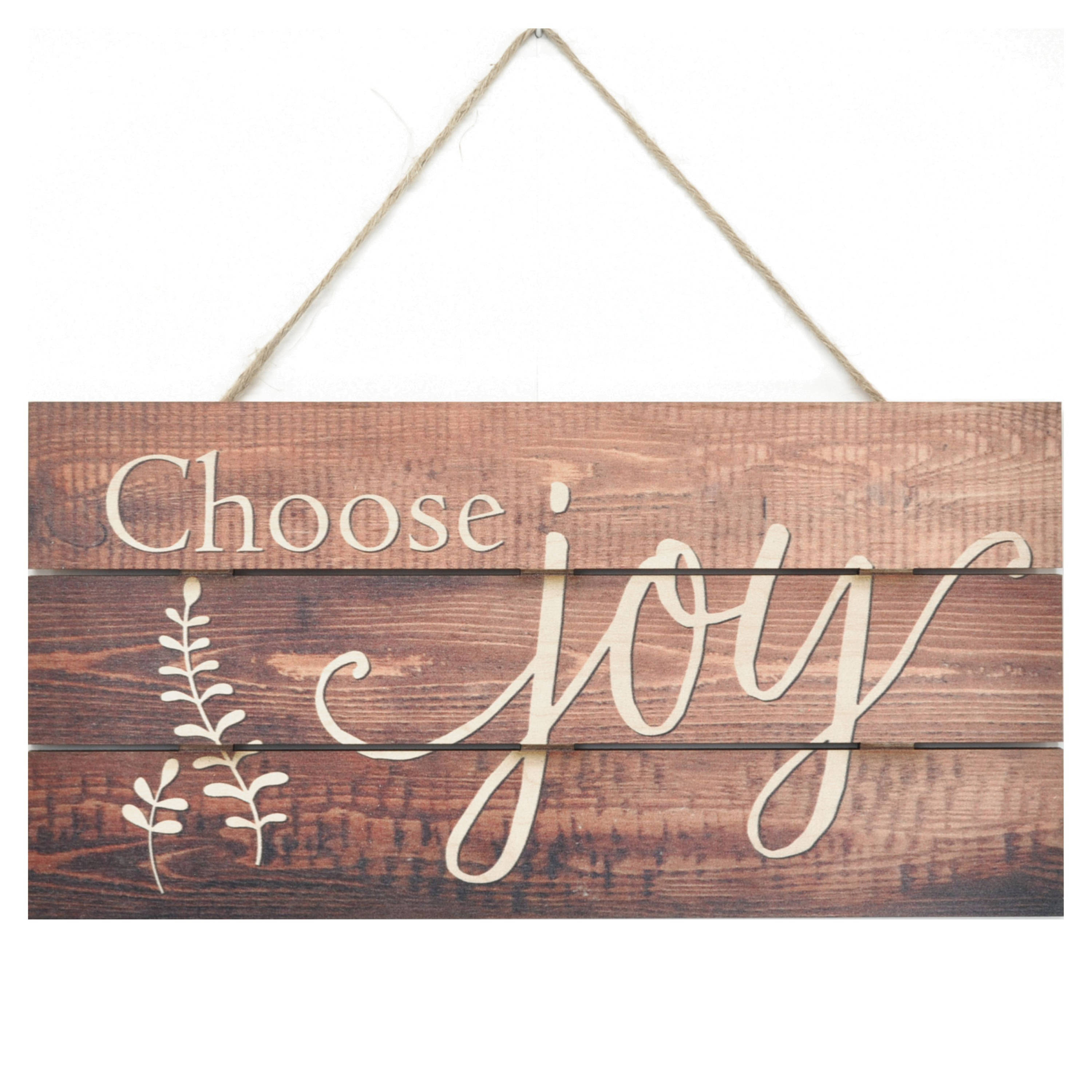 Choose Joy Wooden Plank Sign 5x10 - Etsy