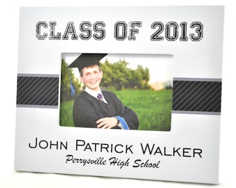 IVORY Personalized Graduation Picture Frame Graduation Gift Gift for ...