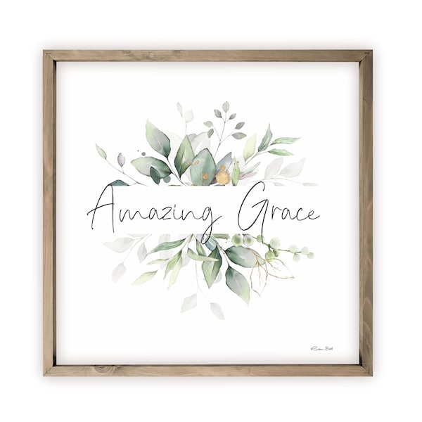 Amazing Grace Print - Etsy