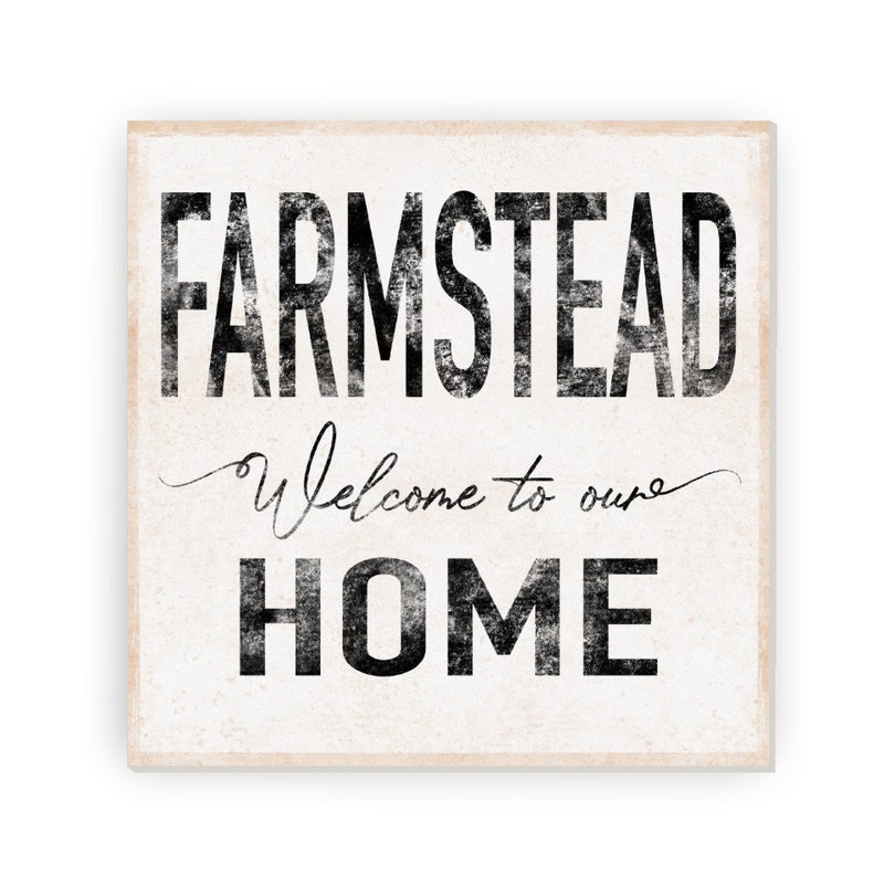 Farmstead Sign - Etsy