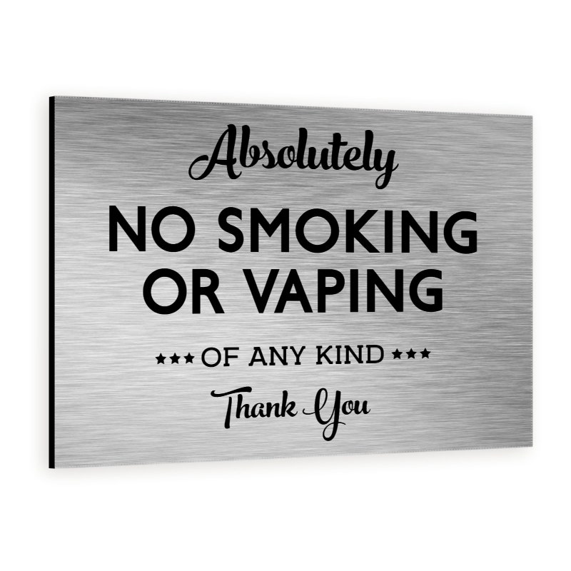 No Smoking Sign - Etsy