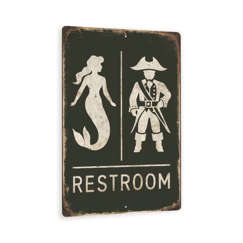 Mermaid Restroom Decor - Etsy