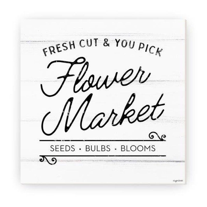 Fresh Cut Flowers Sign - Etsy