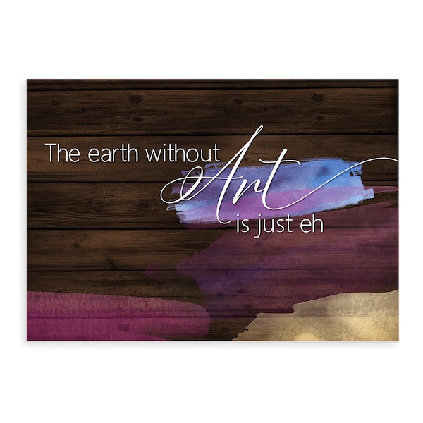 Earth Without Art - Etsy