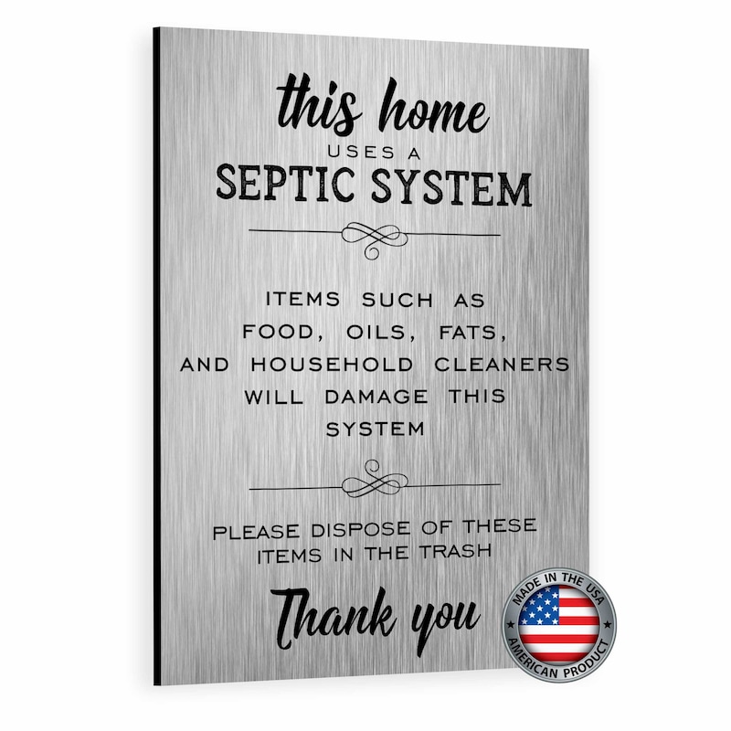Septic Sign - Etsy