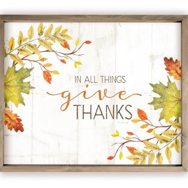 Give Thanks Sign - Etsy