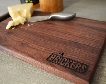 Personalized Laser Engraved Butcher Block Cutting Board With | Etsy