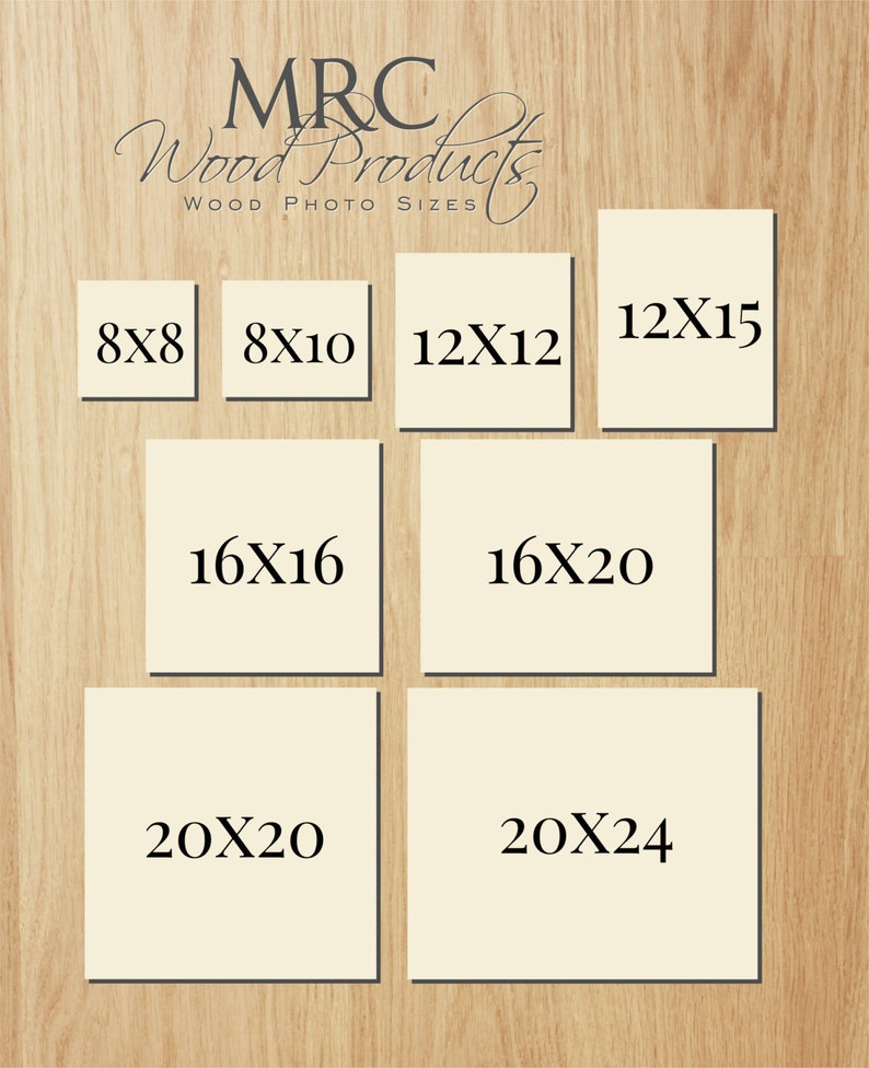 Personalized Printed Photo on Wood - Etsy