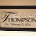 Personalized Acrylic Family Name Sign With Established Date 11x21 - Etsy