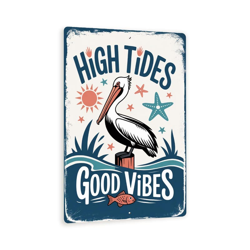 High Tide Sign - Etsy