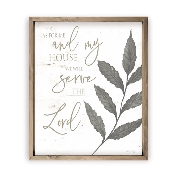 As for Me and My House We Will Serve the Lord Sign - Etsy