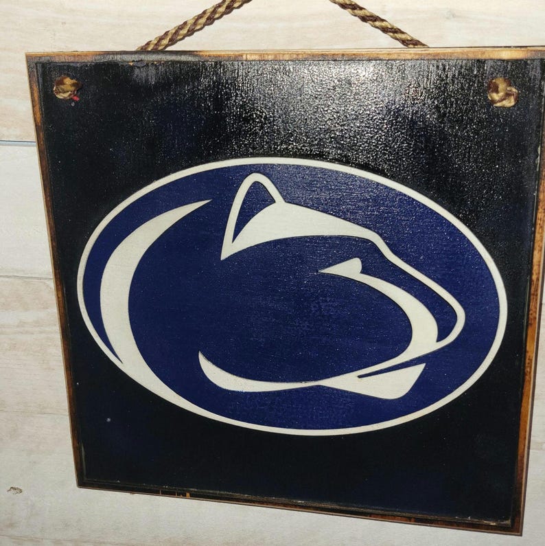 PENN STATE Wooden Sign - Etsy