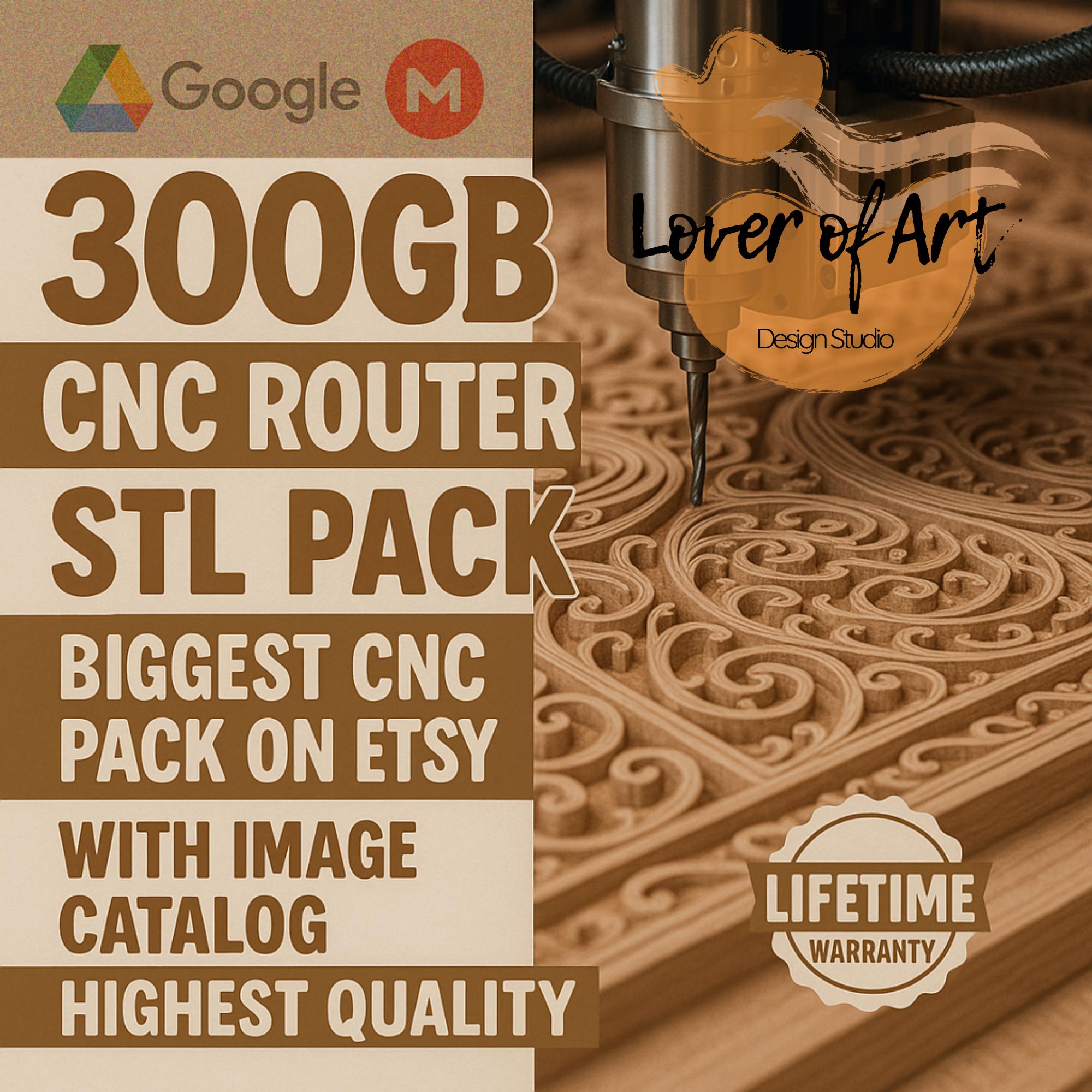 MEGA BUNDLE CNC Files for Router Machines, Cnc Stl Files Pack, 3D Cnc ...